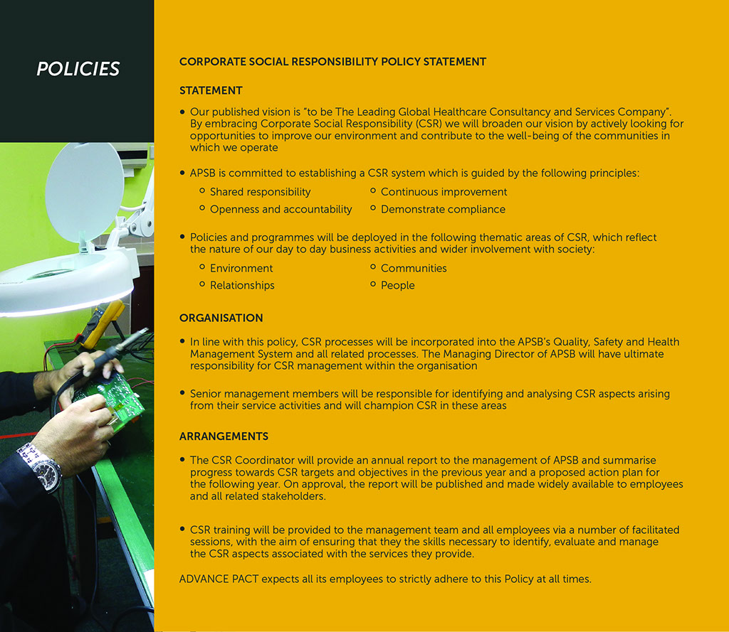 Corporate Social Responsibility